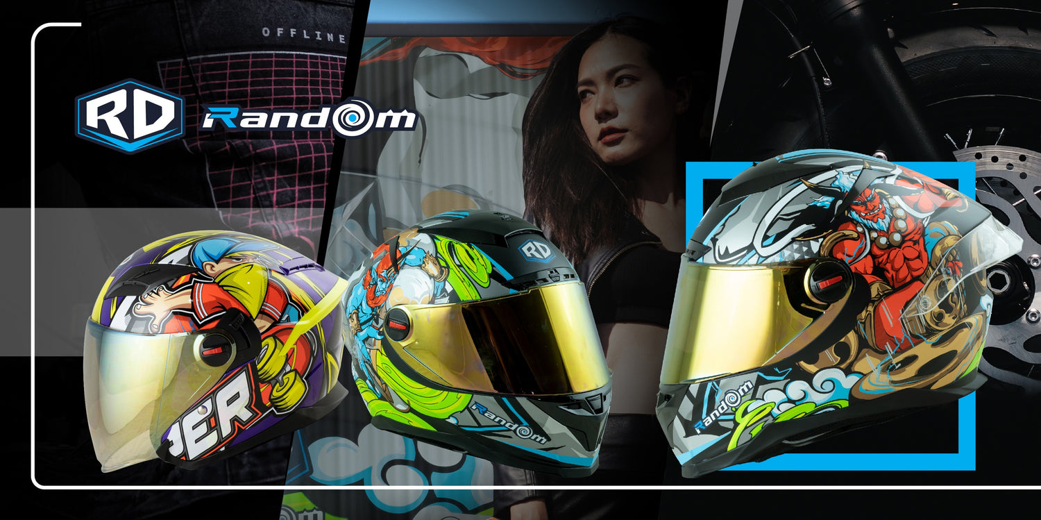 RD Helmet - For Riders Who Don't Follow a Pattern
