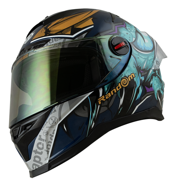 RD CZR - Raptor (Blue) | Full Face Motorcycle Helmet | RD Helmet